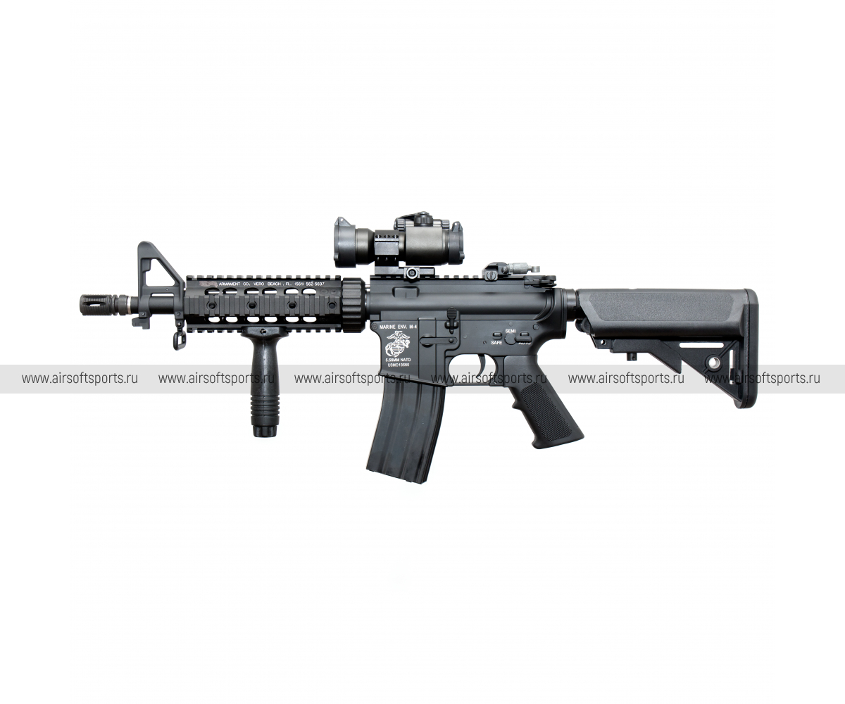 Купить Страйкбольный автомат (G&P) M4 CQBR Marine GP285 в интернет ...