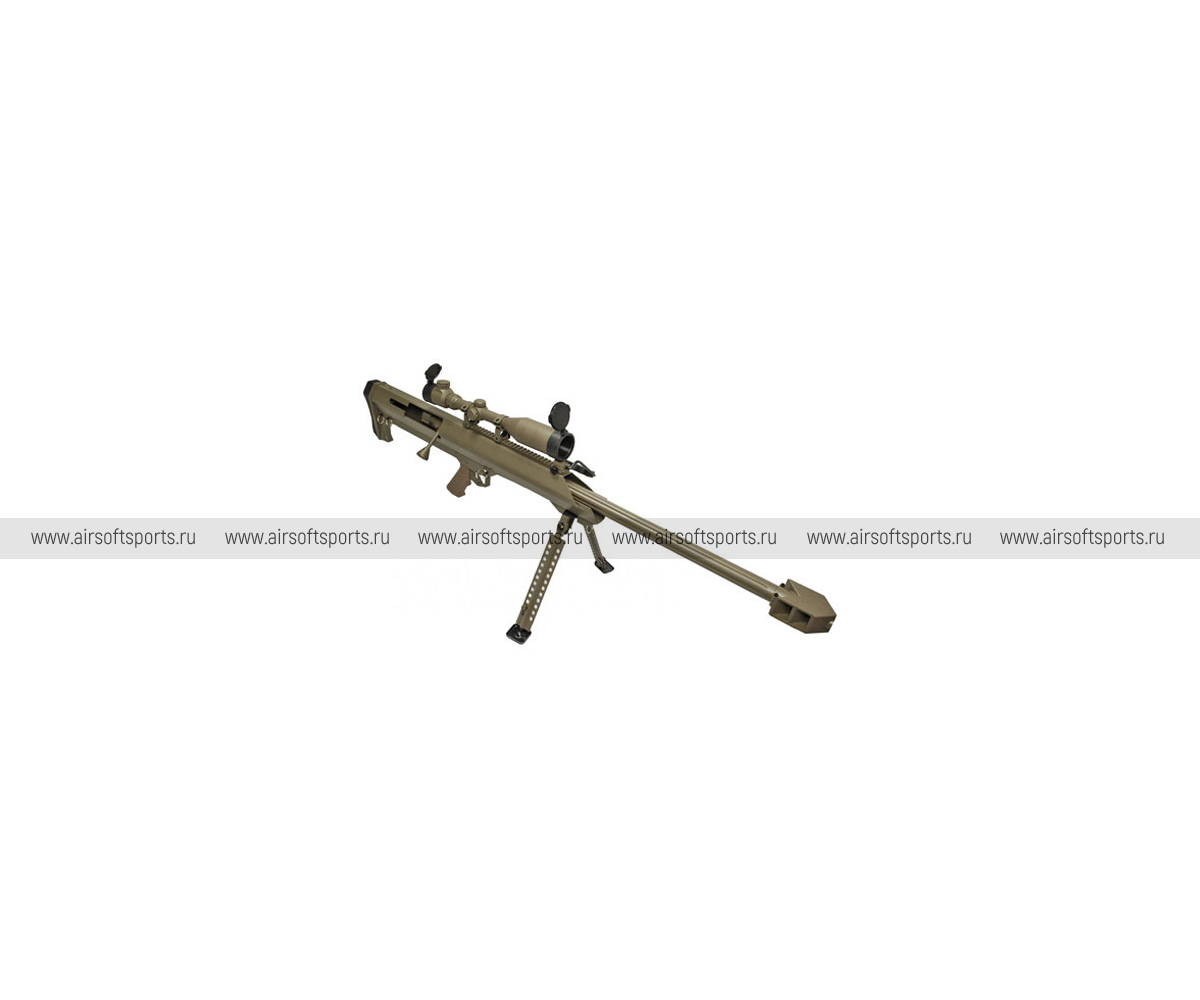 Купить Страйкбольная винтовка (SW) M99A1 Barrett металл Spring TAN в ...